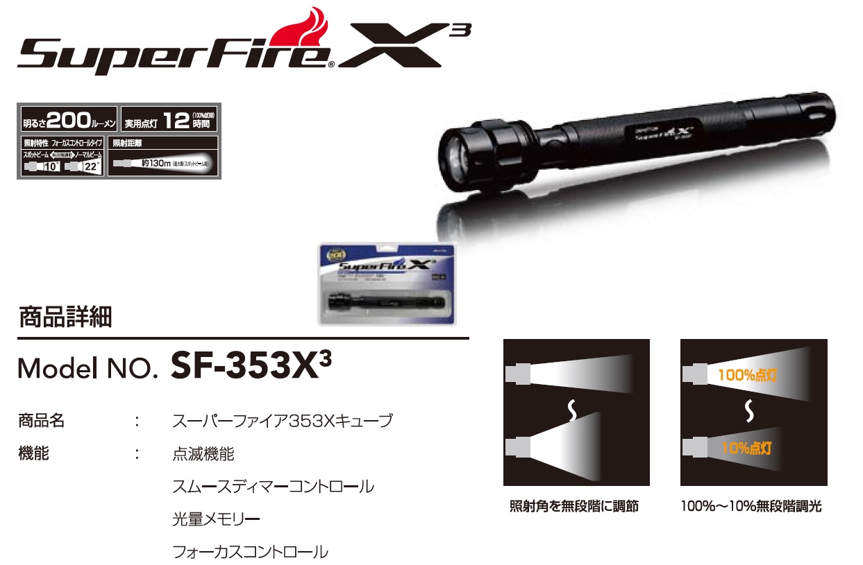 Ichiban Precision Sdn Bhd - Gentos - Gentos SuperFire X3